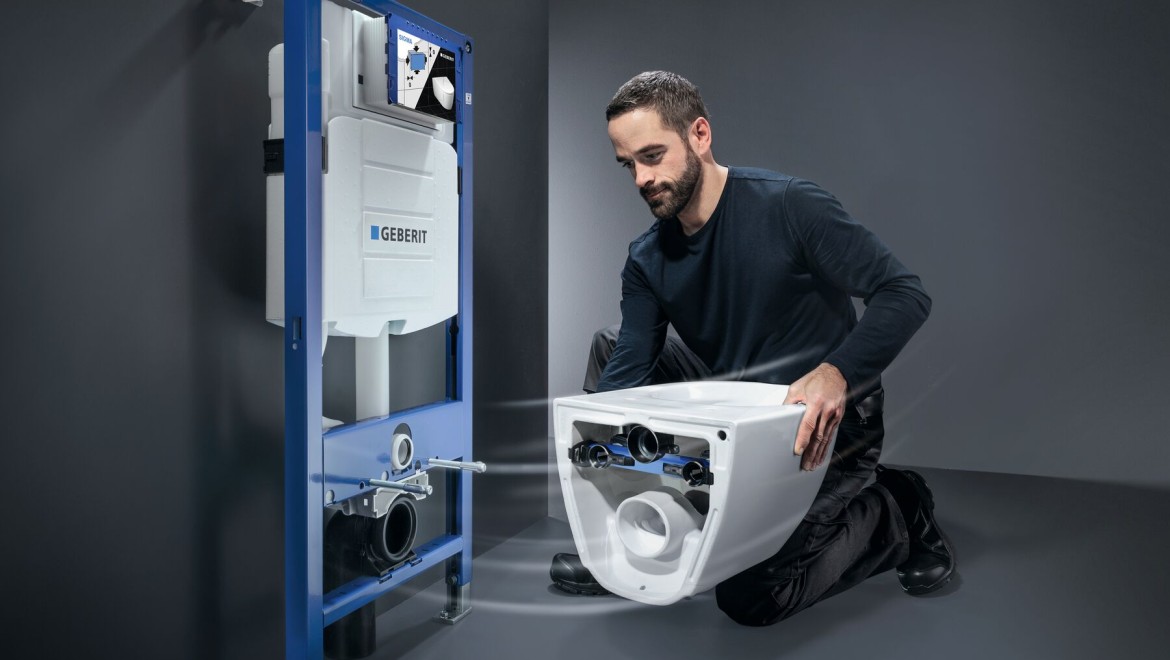 WC-System: für eine saubere Toilette | Geberit.lu